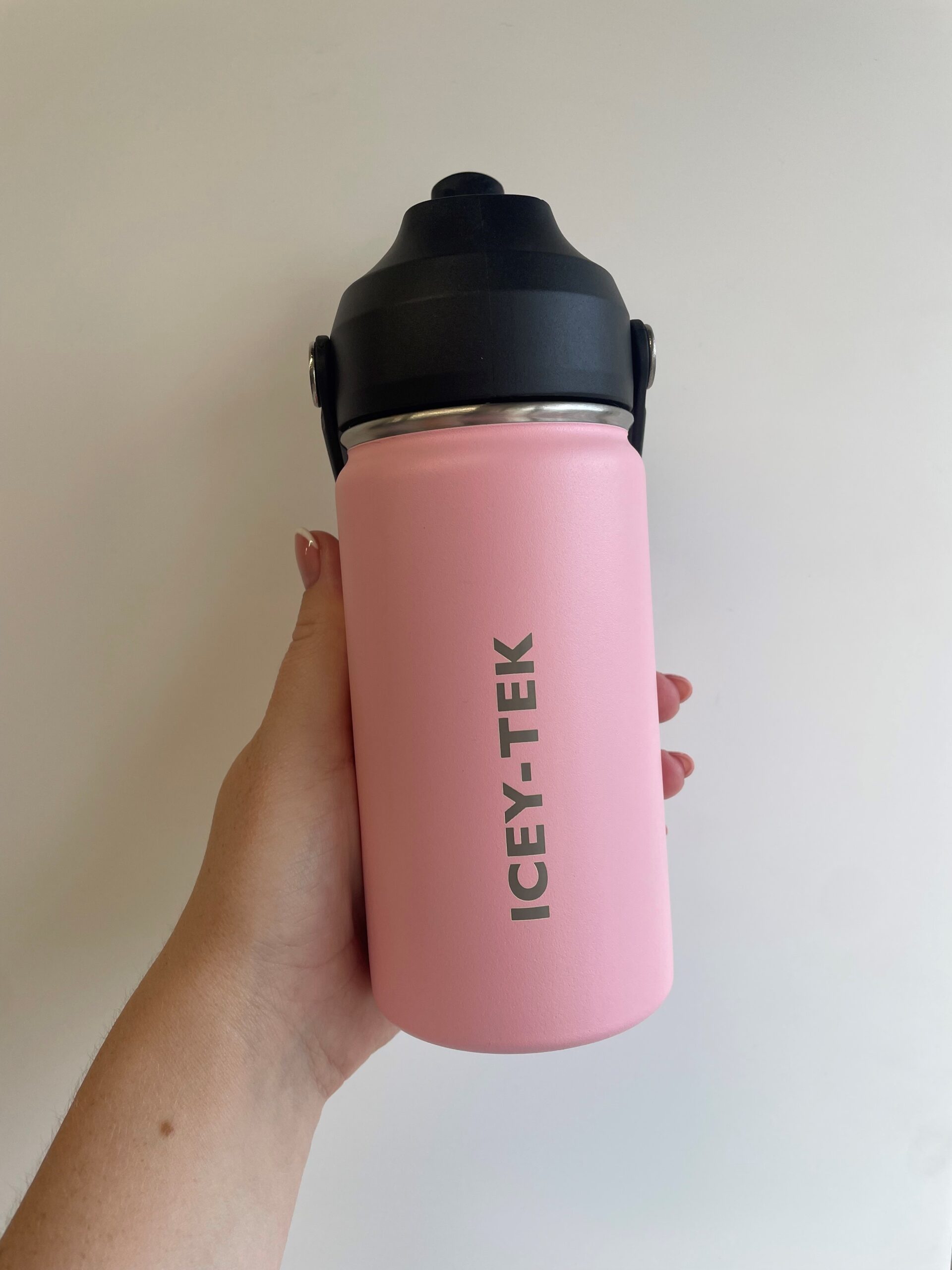 Mini Drink Bottle with straw lid- 340mls - IceyTek